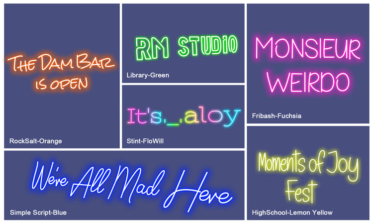 Custom Neon Signs of Neon Letters at Your Fingertips – NeonWill