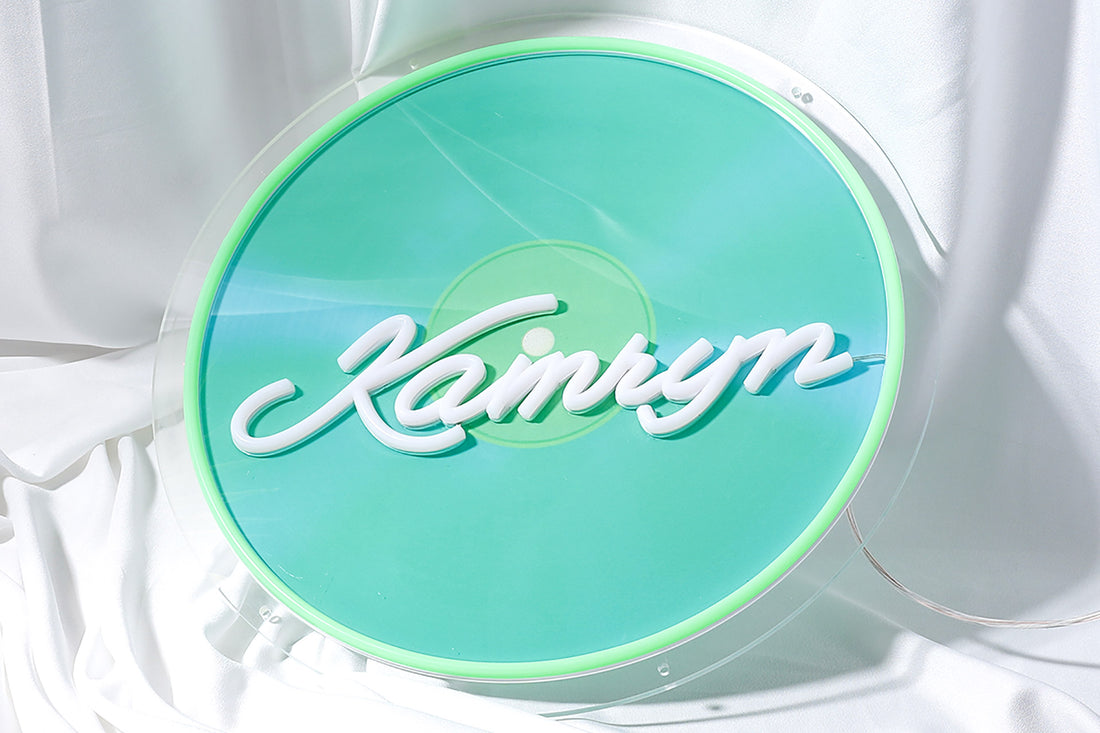 Custom LED Neon Signs with UV Printed Backboard – NeonWill